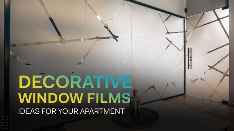 Decorative Window Film Ideas for Your Apartment | Gras-i