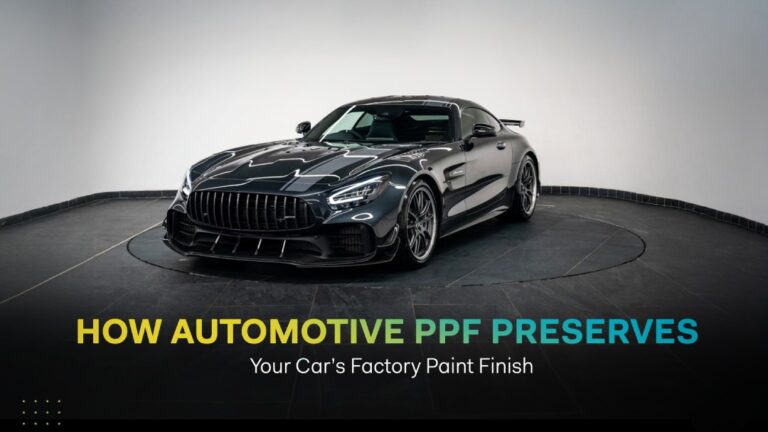 How Automotive PPF Preserves Your Car’s Factory Paint Finish